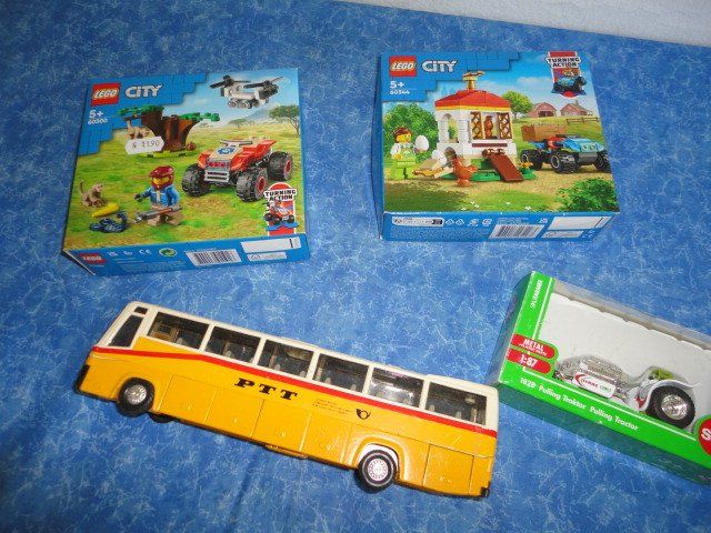 LEGO CITY 60344-60300- SIKU 1828-MAJORETTE SINGLE PACK UND (Neu und ...