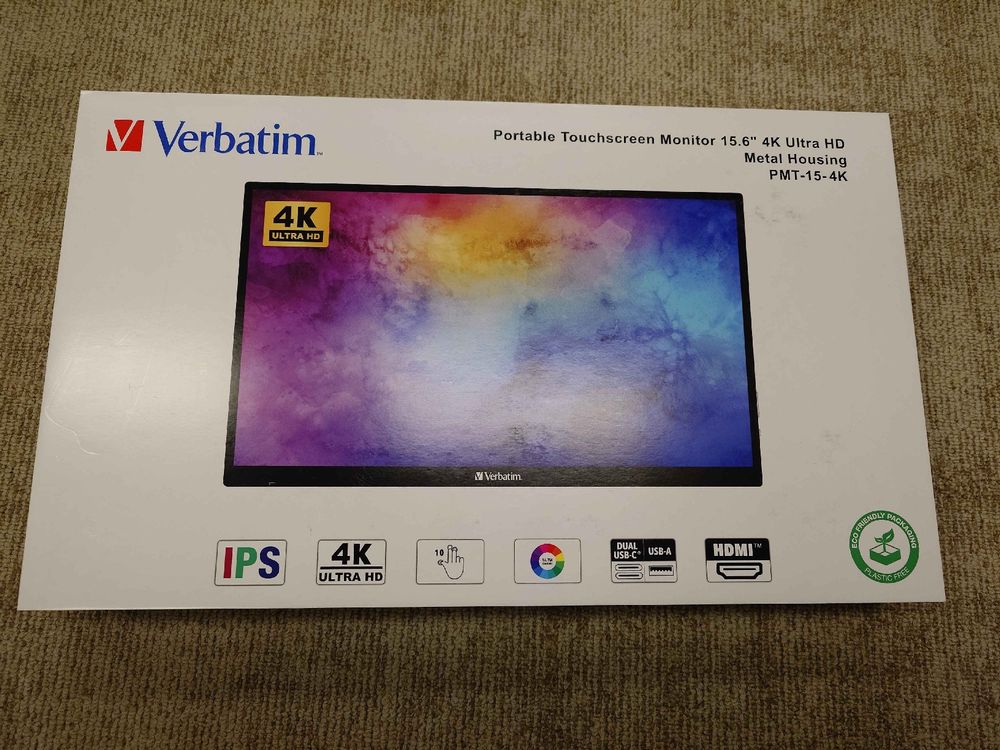 Verbatim 4K Touchscreen Monitor 15.6" | Kaufen auf Ricardo