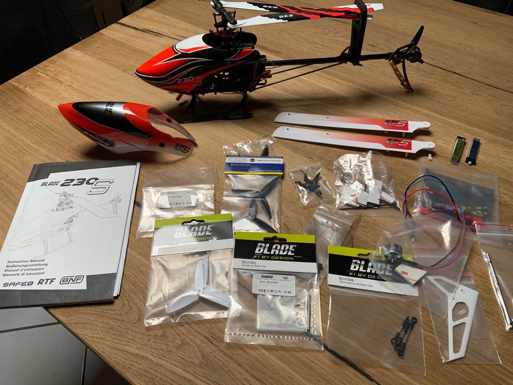 Blade 230s inkl. viel Zubehör (Gebraucht) in Itingen für CHF 192 – mit ...