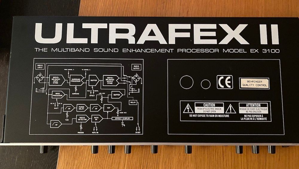 Behringer Ultrafex II EX 3100 Sound Verbesserungs-Prozessor | Kaufen ...