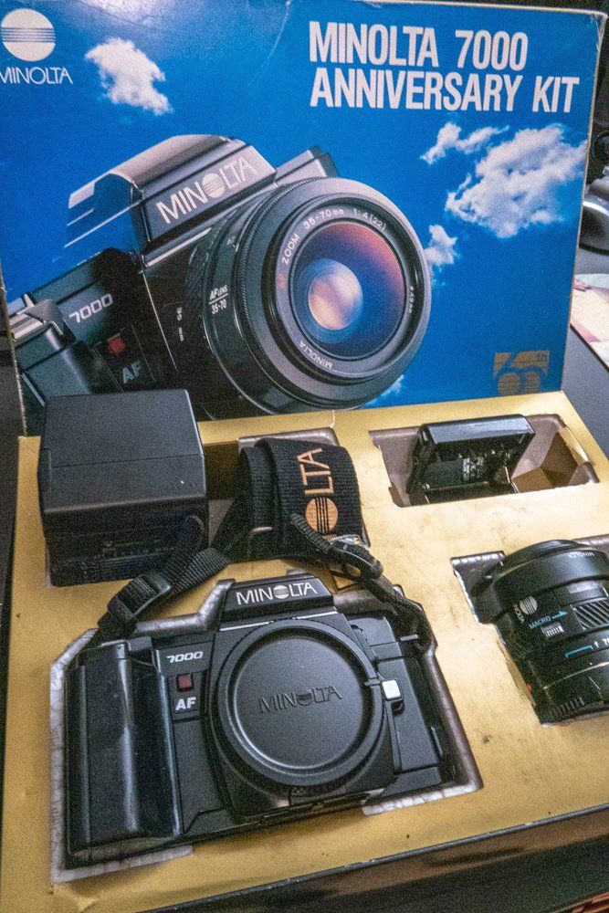Spezielles Minolta 7000 Anniversary Kit (Gebraucht) in Zürich für CHF ...