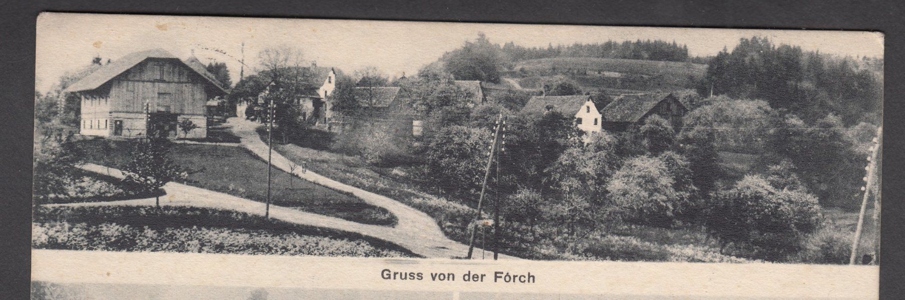 Gruss von der Forch / 108 jährige 3 Bildkarte top Zustand (Neu (gemäss ...