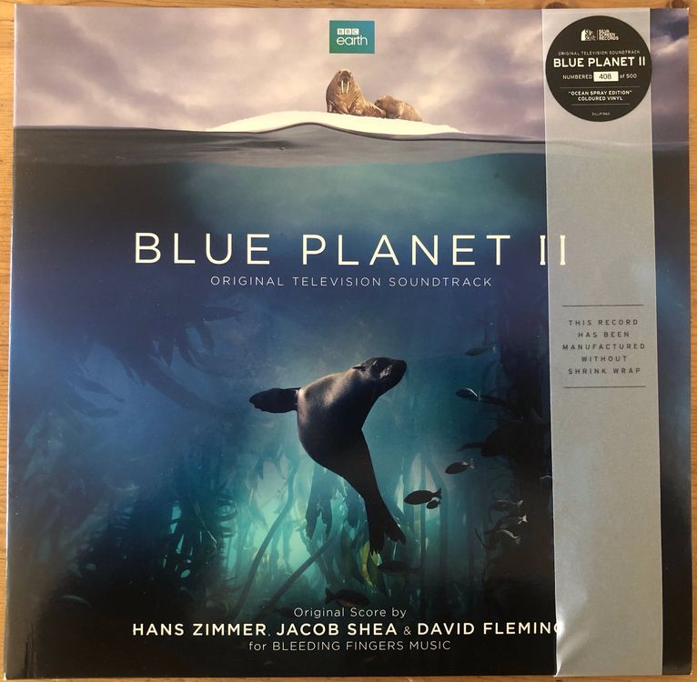 DLP BLUE PLANET ll - HANS ZIMMER - COLORED VINYL - LIMITIERT (Neu ...