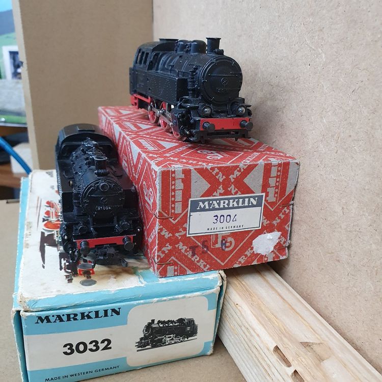 Märklin H0 3032 Tenderlok BR 81 und 3004 TM 80 | Kaufen auf Ricardo