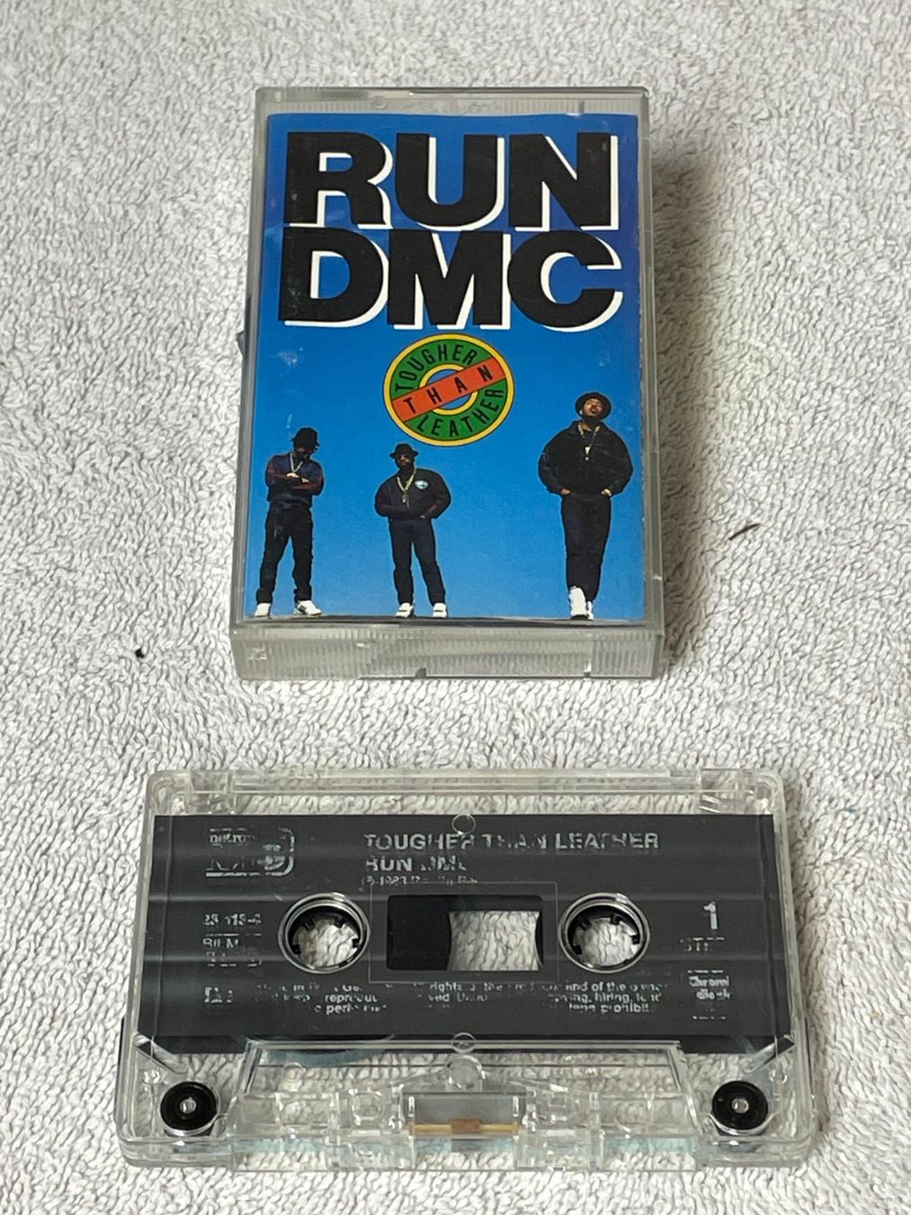 RUN DMC Tougher than Leather Kassette Tape 1988 Rarität (Gebraucht) in ...