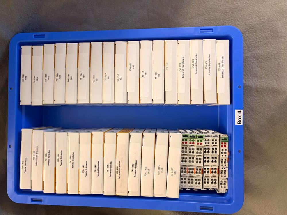 Wago 750 Module: Diverse Module im Set, Box 4 (Neu (gemäss Beschreibung ...