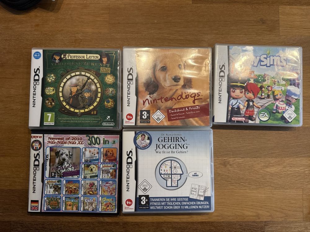 5 Nintendo DS Spiele (Gebraucht) in Basel für CHF 15 – mit Lieferung ...
