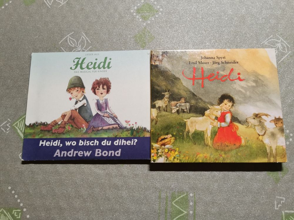 Heidi CDs als Musical von Andrew Bond und Johanna Spyri (Gebraucht) in ...