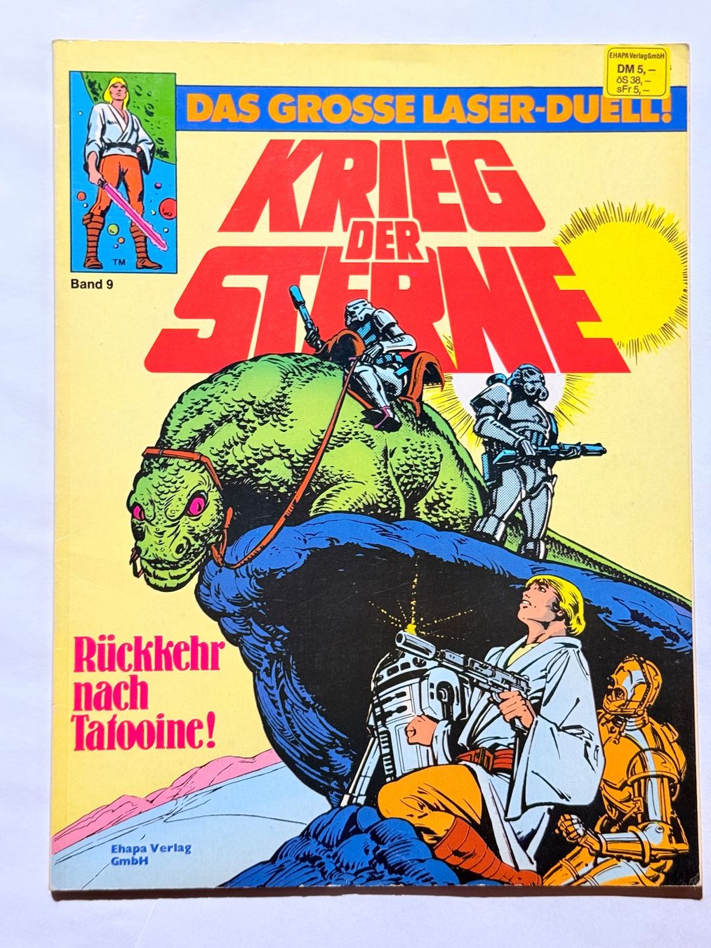 Star Wars Comic: Das grosse Laser-Duell Band 9, Top Zustand (Gebraucht ...