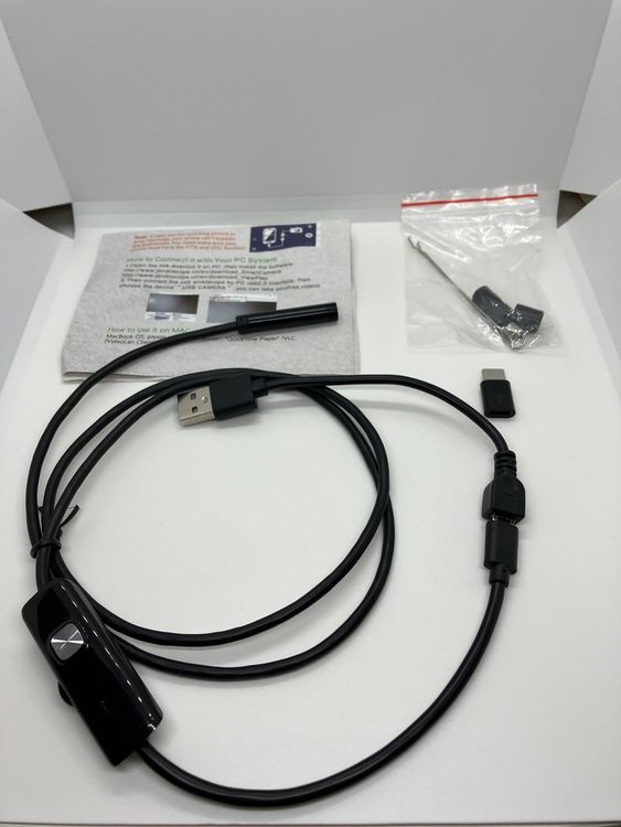 Android Endoskop Kamera (Neu und originalverpackt) in Widnau für CHF 7 – mit Lieferung auf ...