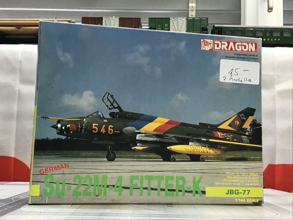 Dragon Su-22M-4 Fitter-K, JBG-77, 1:144, Modellbausatz (Neu und ...