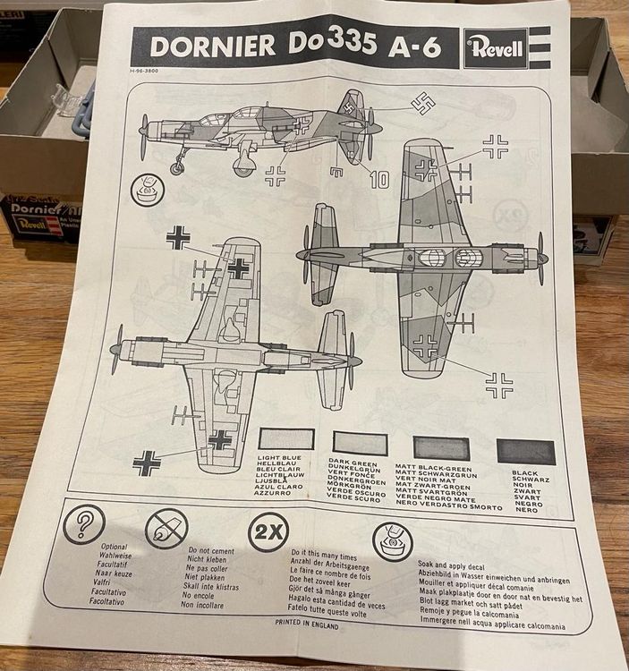 Dornier Do 335 A-6 1/72 Revell alt (Gebraucht) in Wald ZH für CHF 13 ...