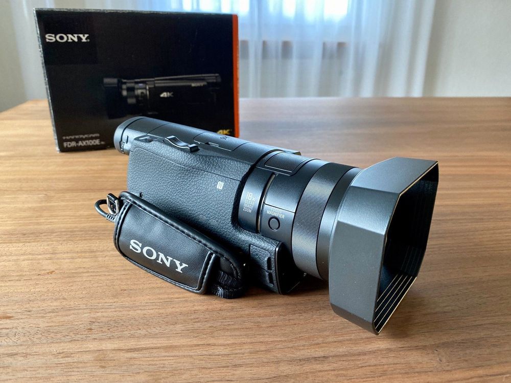 Sony AX100E 4K Camcorder (Gebraucht) in Fislisbach für CHF 695 – mit ...