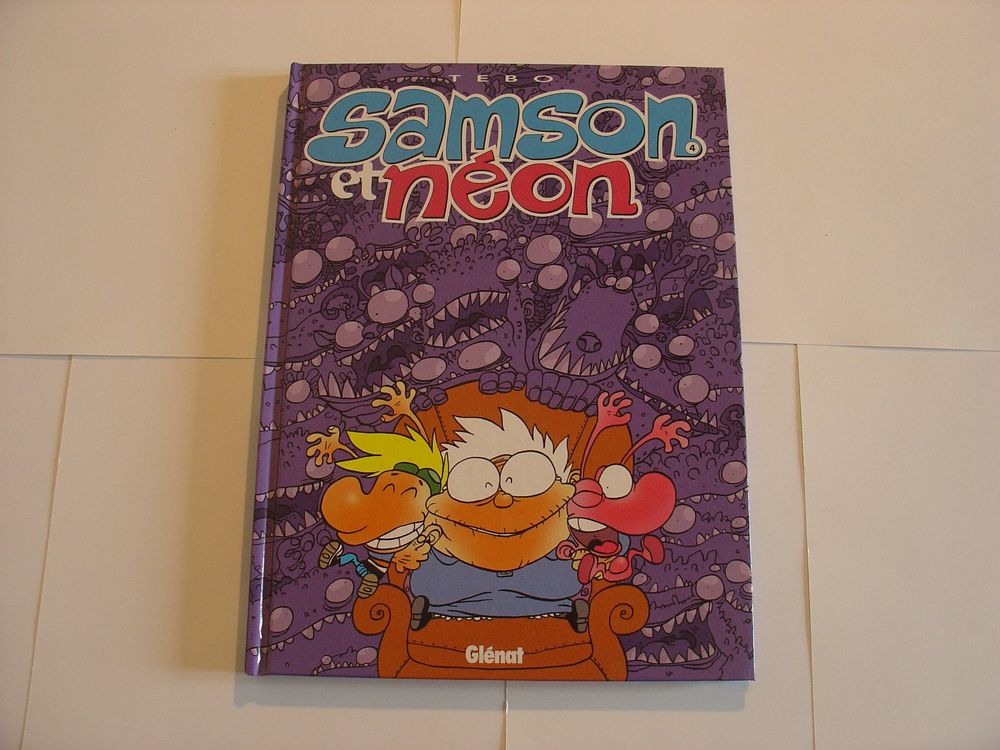 SAMSON ET NEON 4 L ENVAHISSANT AVEC DESSIN ET DEDICACE (Neu (gemäss ...