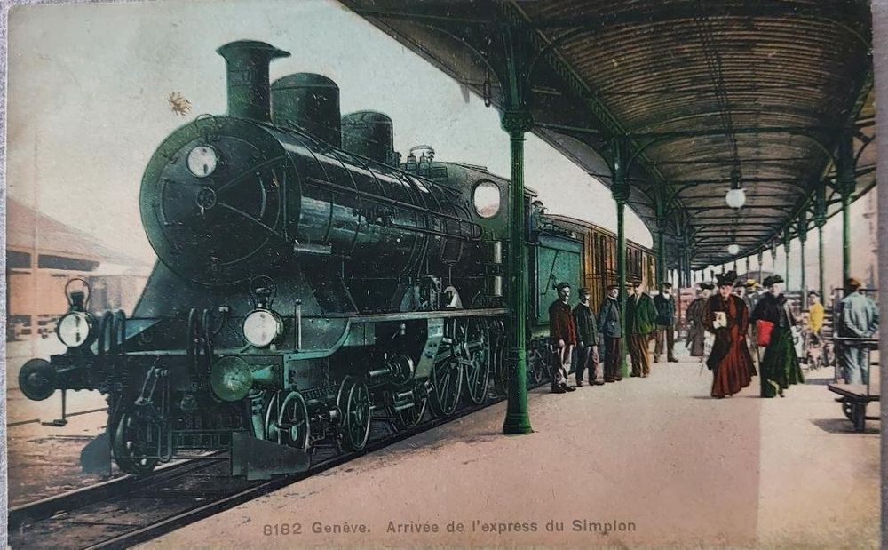 Simplon-Express - Arrivée à GENÈVE | Kaufen auf Ricardo