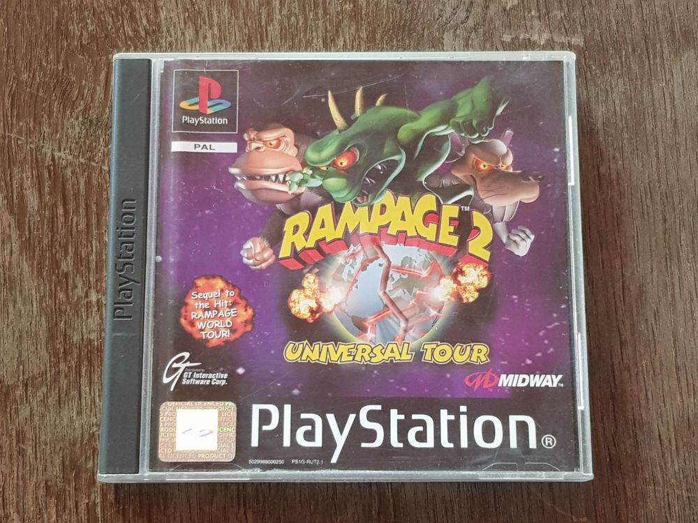 Rampage 2 Universal Tour (PS1/PAL) | Kaufen auf Ricardo