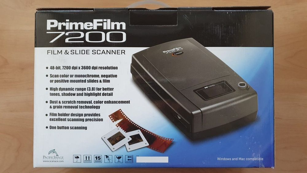 PrimeFilm7200 Film & Slide Scanner (PacificImage) (Neu (gemäss ...
