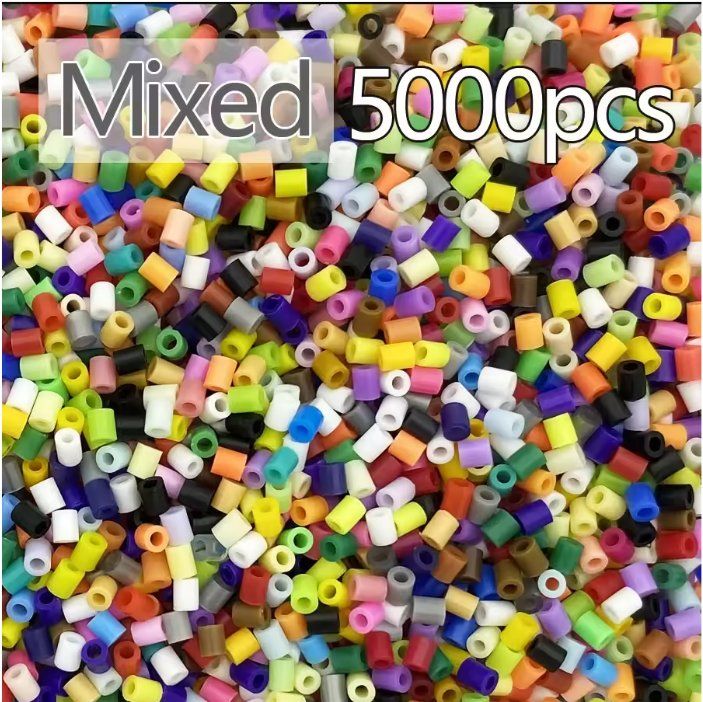 Bügelperlen 2,6mm 5000 Stück, bunt gemischt basteln DIY (Neu und originalverpackt) in Dintikon ...