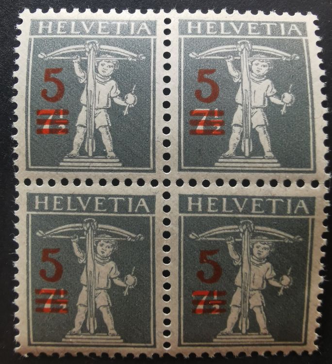 SR7 Bloc 4 Timbre Suisse Non Oblitere | Kaufen auf Ricardo