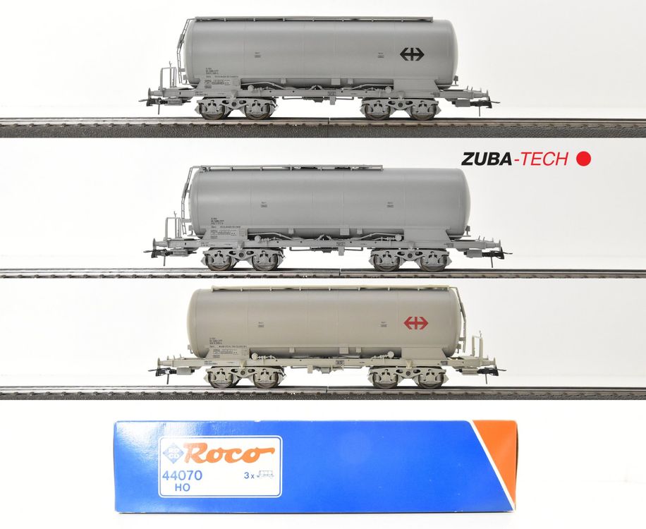 Roco 44070 Kesselwagen-Set 3-tlg der SBB, H0 WS mit OVP | Kaufen auf Ricardo