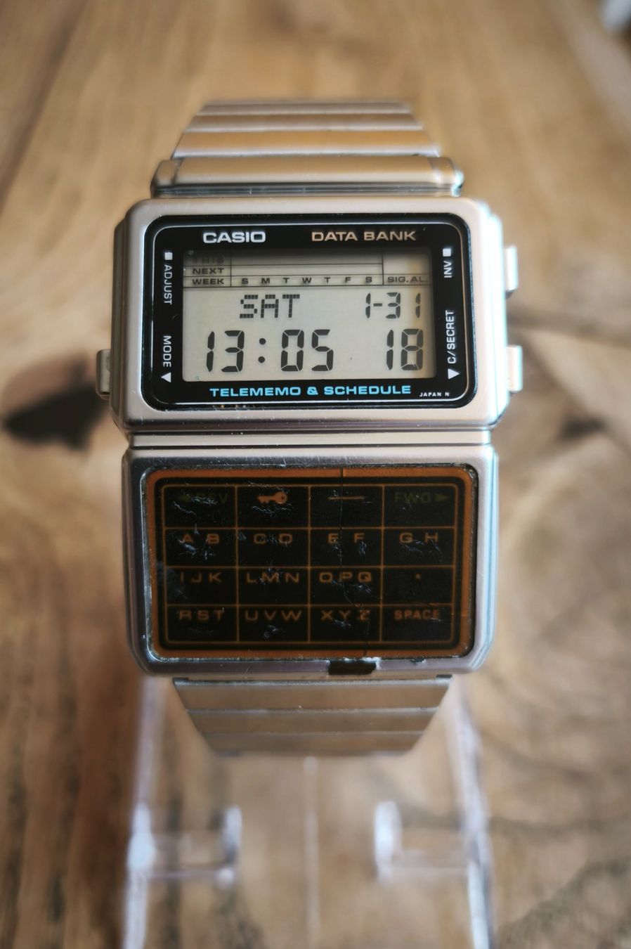 Casio Data Bank DBC-600 Vintage von 1985 Neue Batterie (Gebraucht) in ...