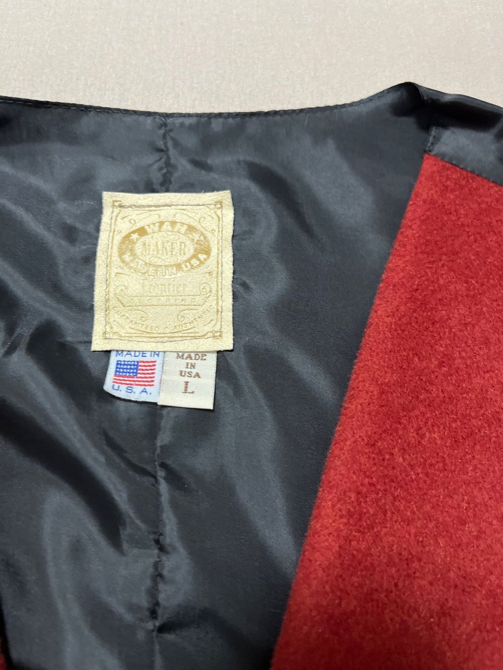 Western Style Weste von Wah Maker USA, Grösse L (Gebraucht) in Bäch SZ ...