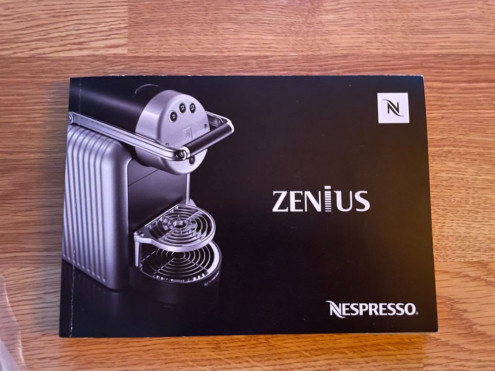 NESPRESSO ZENIUS ZN100 PRO Typ 9737 (Gebraucht) in für CHF 80 – nur ...