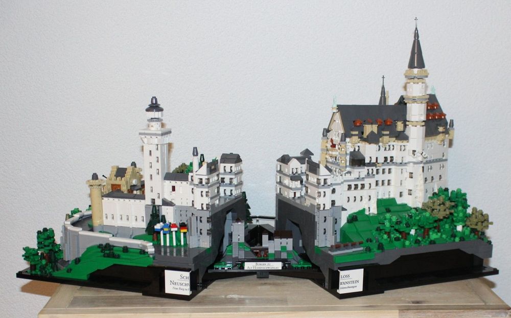Xingbao BlueBrixx Schloss Neuschwanstein m. Lego kompatibel | Kaufen ...