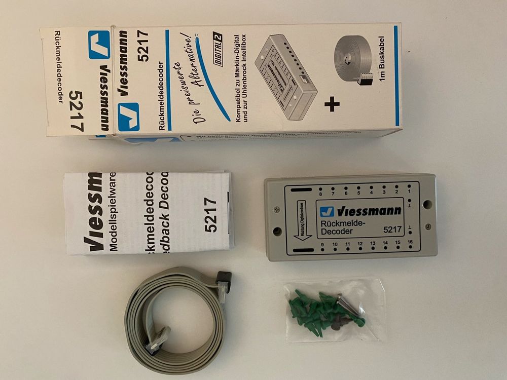Viessmann 5217 Rückmeldedecoder für s88-Bus | Kaufen auf Ricardo