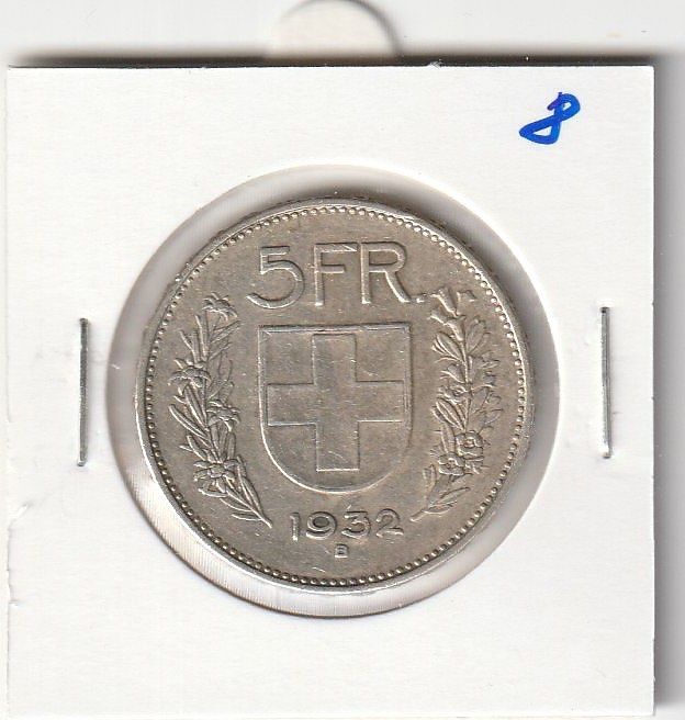 5 Franken, Silber, 1932 | Kaufen auf Ricardo