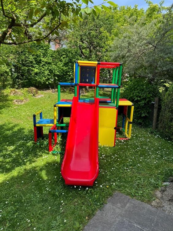 Quadro Kinder Klettergerüst samt Rutsche (Gebraucht) in Küsnacht ZH für ...