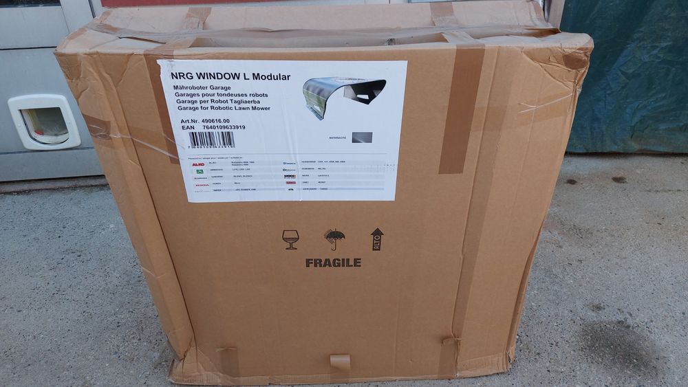 Neue NRG Window L Mähroboter Garage (Neu (gemäss Beschreibung)) in ... Neue NRG Window L Mähroboter Garage (Neu (gemäss Beschreibung)) in ...