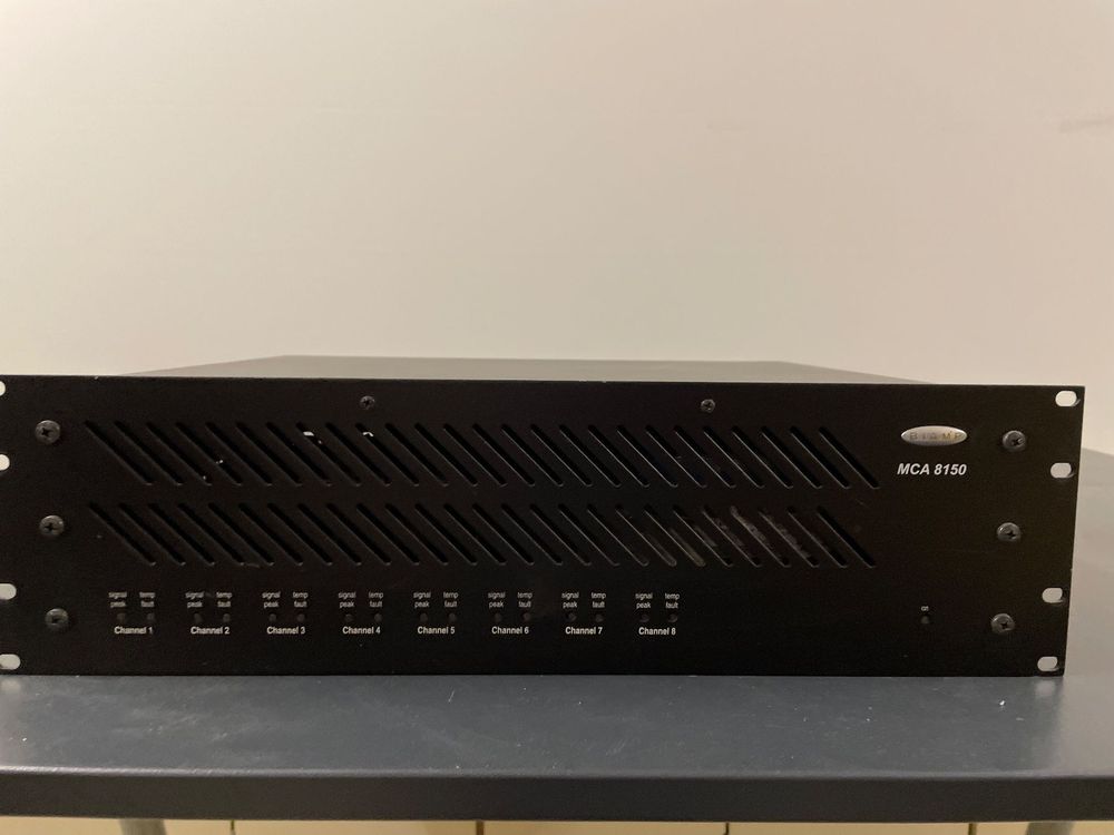 Biamp MCA 8150 8 Kanal Verstärker Multiroom (Gebraucht) in Dagmersellen ...