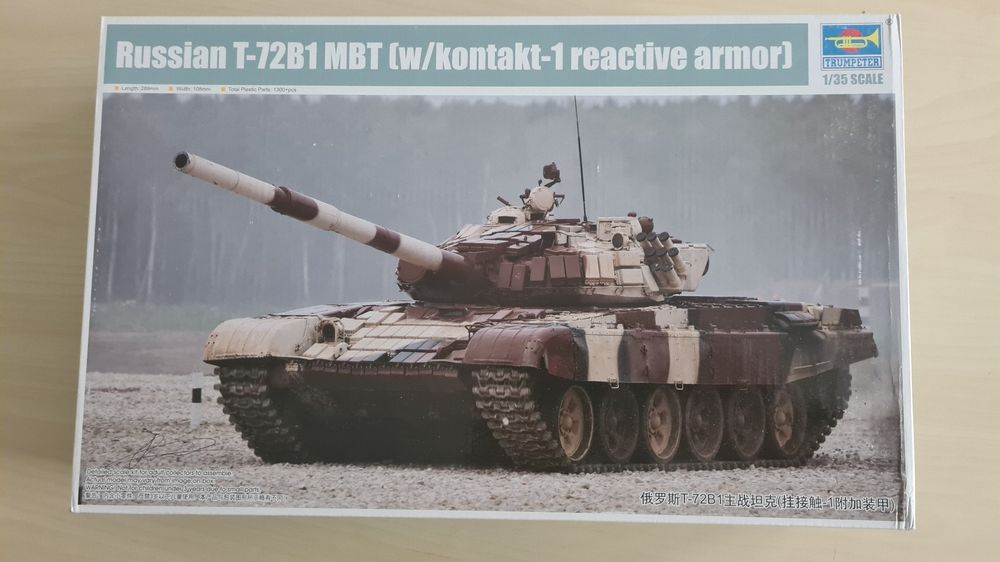 1:35 T-72 B1 ERA - Trumpeter 09555 (Gebraucht) in Bassersdorf für CHF ...