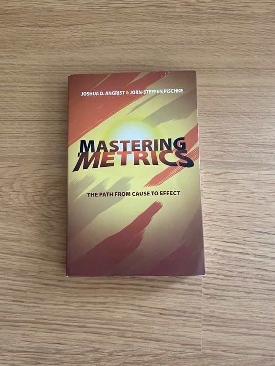 Mastering Metrics - Econometrics | Kaufen auf Ricardo Mastering Metrics - Econometrics | Kaufen auf Ricardo