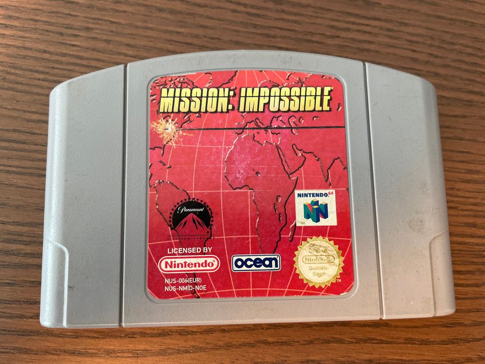 Mission: Impossible - Nintendo 64 N64 -Top Zustand! (Gebraucht) in ...