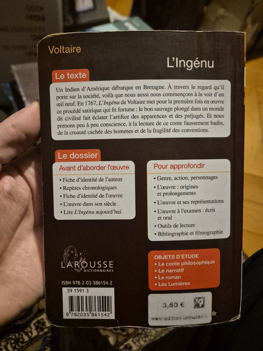 L'Ingénu von Voltaire - Klassiker für kalte Wintertage (Gebraucht) in ...