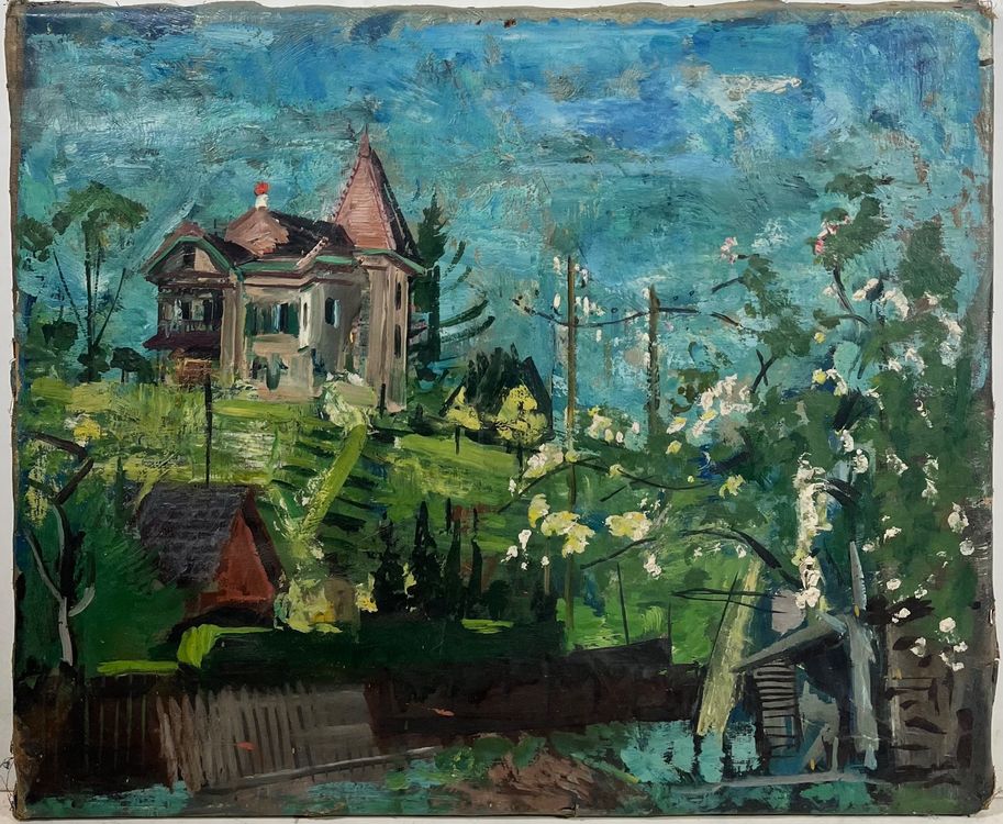 Albert Neuenschwander (1902-1984) Doppelseite Gemälde (Gebraucht) in ...