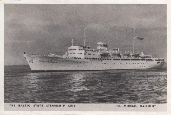 Michail Kalinin, Baltic State Steamship Line, 1960 | Kaufen auf Ricardo