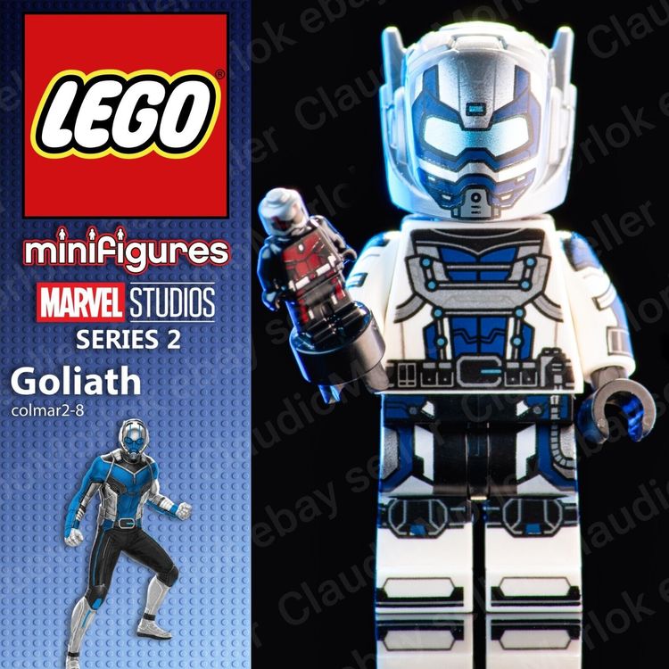 08 GOLIATH LEGO MINIFIGURE 71039 MARVEL STUDIOS Serie 2 (Neu (gemäss ...