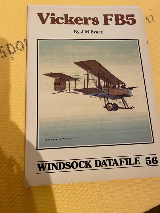 BUCH ENG VICKERS FB5 WWI WINDSOCK DATAFILE 56 (Gebraucht) in MÜHLEDORF/SO für CHF 7.5 – mit ...