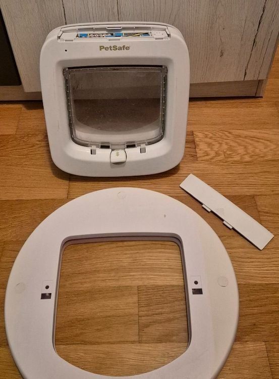 Microchip Katzentür mit ringmontage Adapter für Glas (Gebraucht) in ...