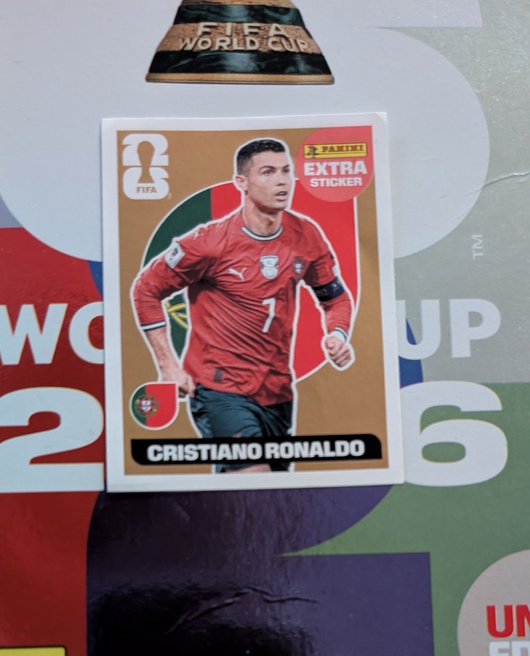 Ronaldo Extra Sticker Panini 2026 Bronze (Neu (gemäss Beschreibung)) in ...