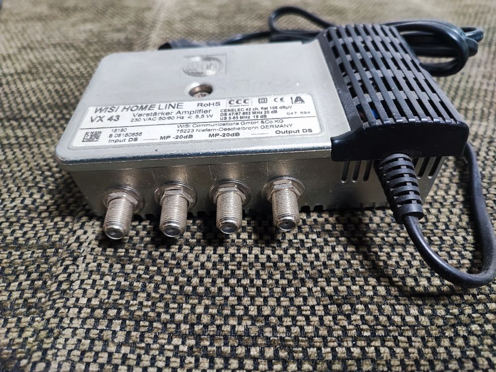 WISI VX 43 Verstärker Amplifler Hausanschluss-Verstärker (Gebraucht) in Röschenz für CHF 50 ...