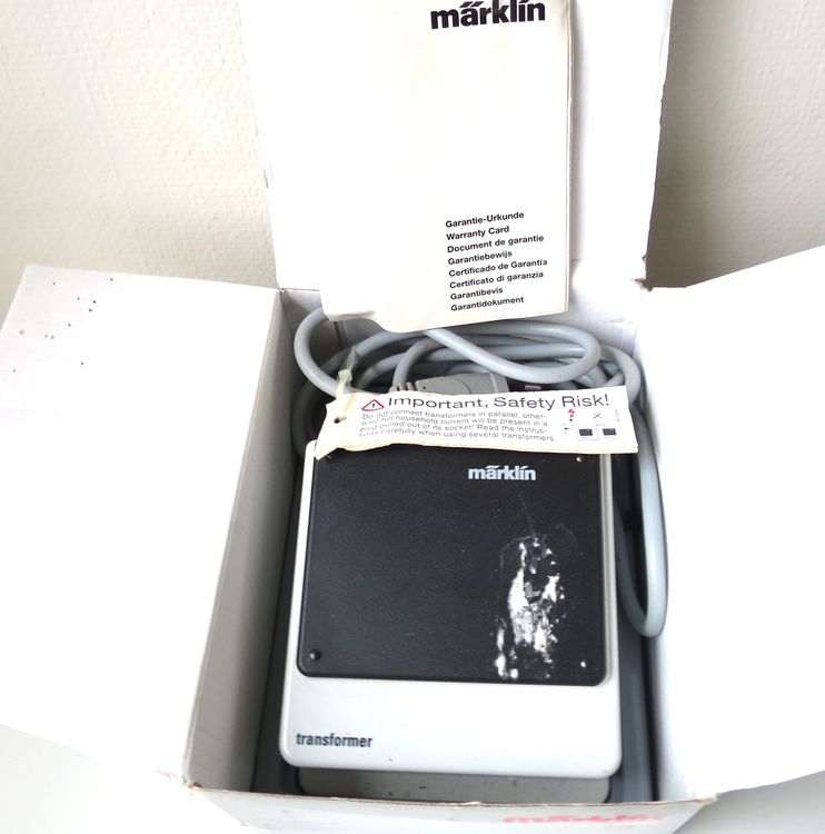 MARKLIN 6002 DIGITAL TRANSFORMATOR 16 V 52 VA OVP (Neuf (Voir ...