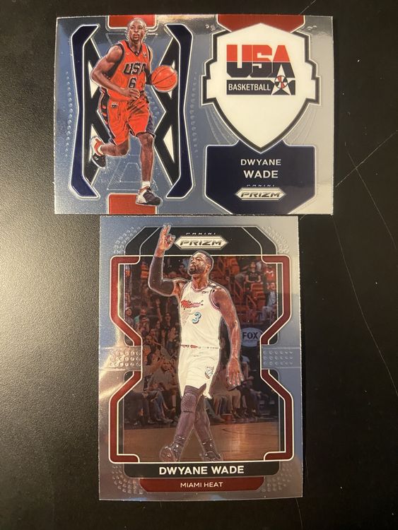 NBA D WADE 2 CARDS LOT FROM PRIZM 2021🔥🏀 (Gebraucht) in Chavannes-des ...