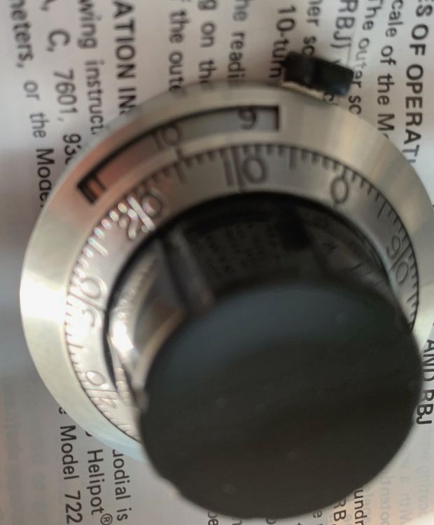 1 Stück Beckman Industrial Duodial Turns Counting Dial (Neu (gemäss ...