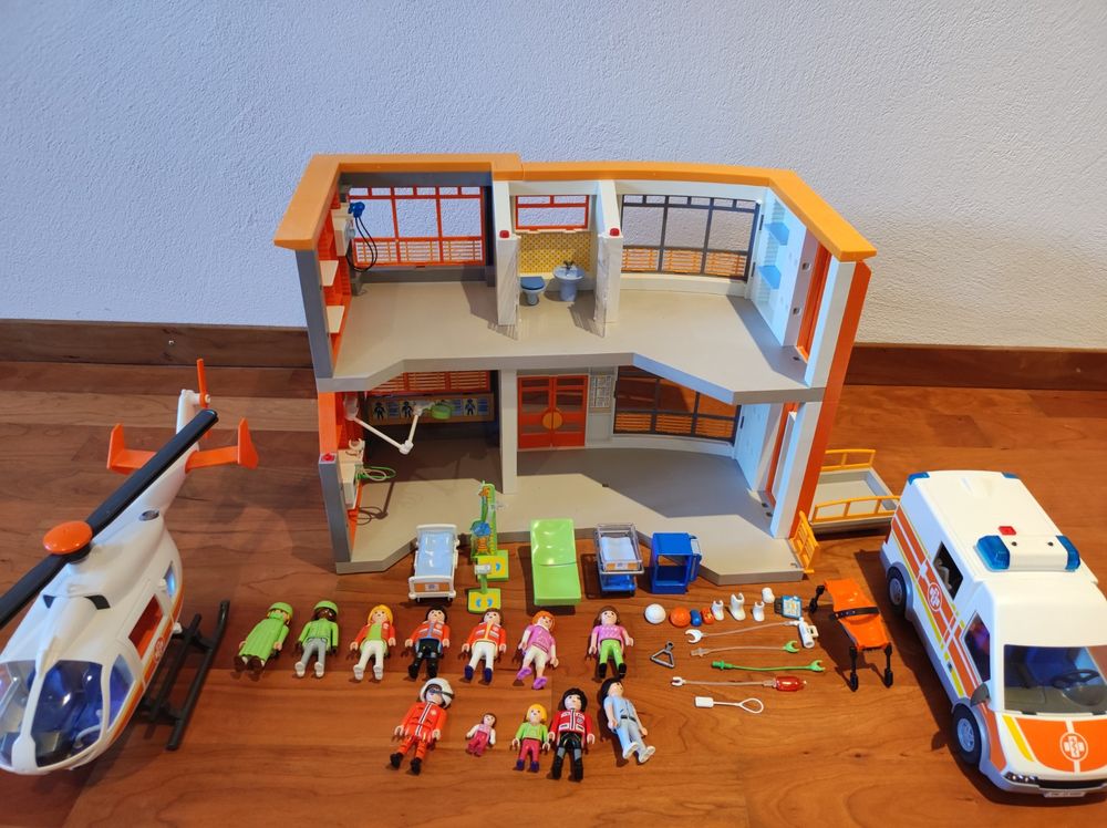 Schöne Playmobil Krankenhaus Zubehör Bilder