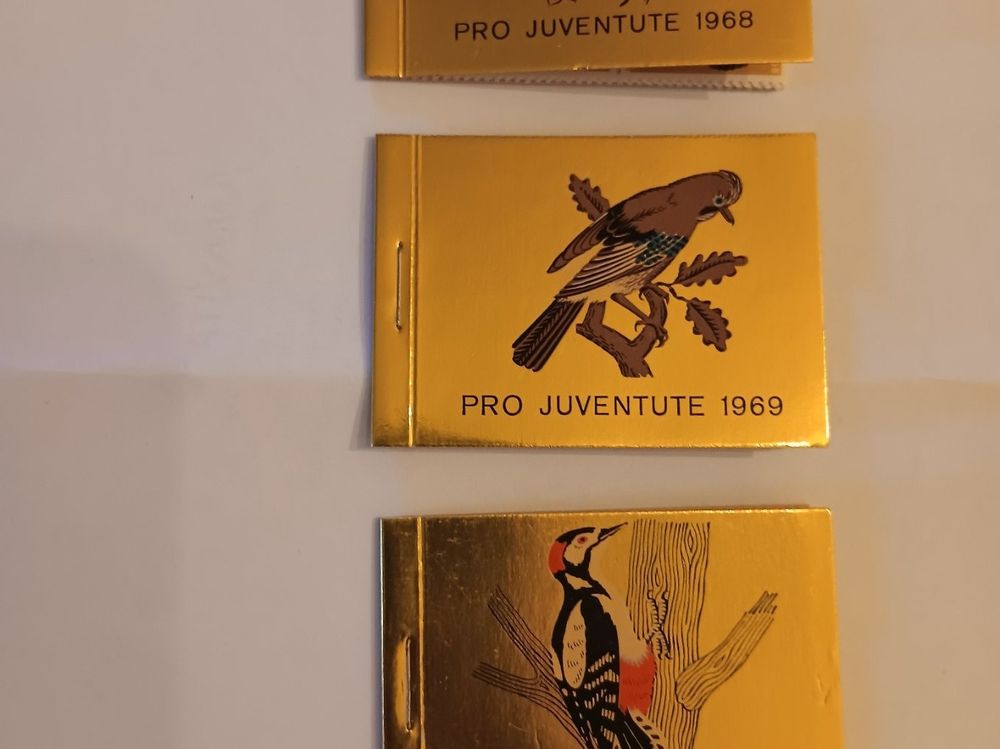 3 carnet de timbres 1968 69 70 non oblitérés superbe | Kaufen auf Ricardo