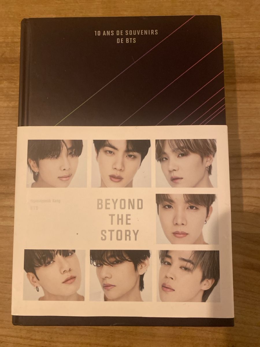 KPop / BTS book BEHIND THE STORY (French) (Neu (gemäss Beschreibung ...